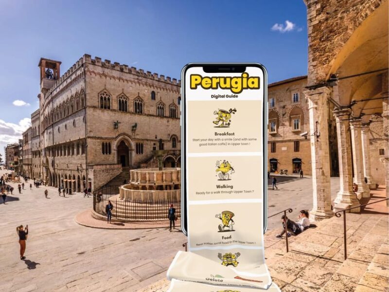 Perugia: Digital guide made with a Local for your tour - A Practical Guide to the Digital Experience