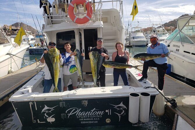 Phantom Fishing Charter in Cabo San Lucas - Setting Sail in Style and Comfort