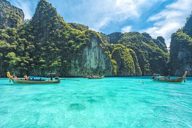 Phi Phi 7 Islands and Maya Bay Snorkeling by Longtail Boat - Transportation, Duration, and Group Size