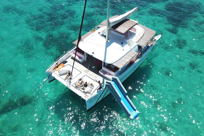 Phi Phi Maiton Sunset Tour by Speed Catamaran with Water Slide - Key Points