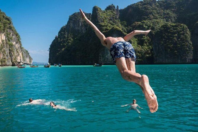 Phi Phi Maya Bay Khai Islands Tour - Great snorkeling Trips - Key Points