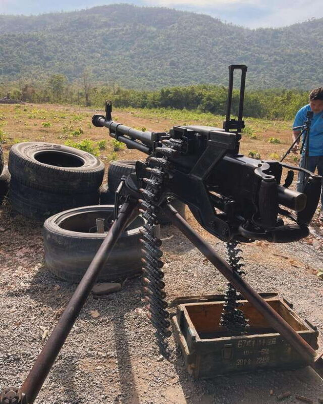 Phnom Penh Shooting Range Video Service with Hotel Pickup - The Weapon Range and Pricing Details