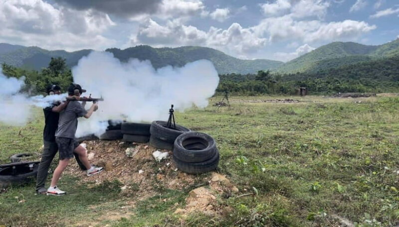 Phnom Penh Shooting Range Video Service with Hotel Pickup - Authenticity & The Real Experience