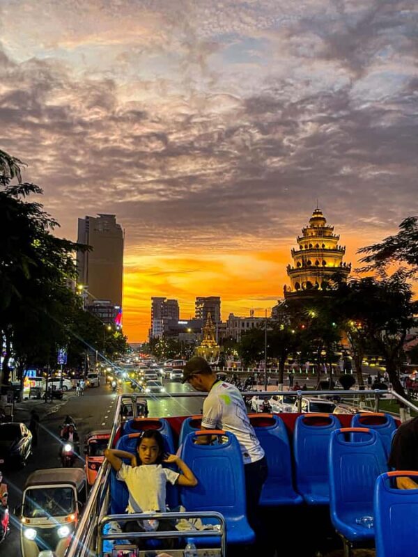 Phnom Penh: Sunset or Night City Tour by Big Bus Angkor - The Sum Up