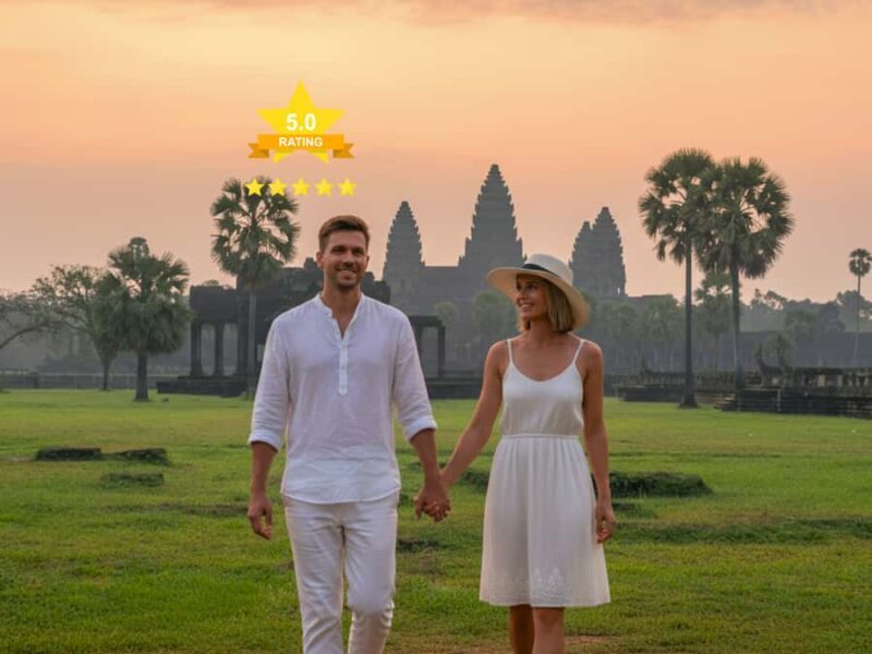 Phnom Penh to Angkor Wat, Bayon & Ta Prohm Day Trip + Lunch - Key Points