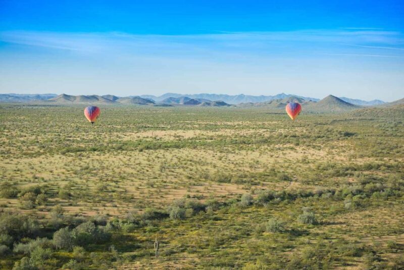 Phoenix: Hot Air Balloon Ride with Champagne and Catering - Key Points