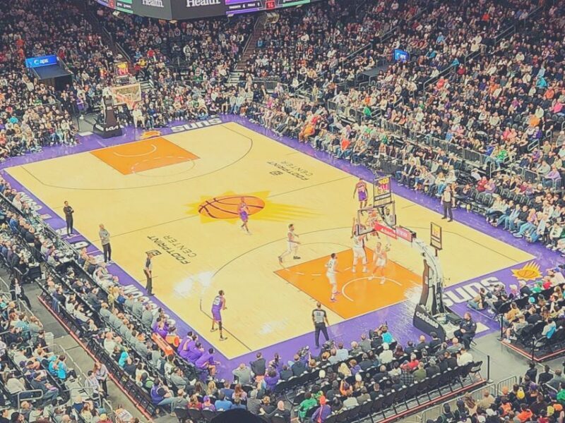 Phoenix: Phoenix Suns Basketball Game Ticket - An Introduction to the Phoenix Suns Basketball Experience