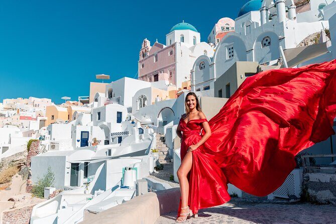 Photoshoot in Flying Dresses in Santorini - FAQ