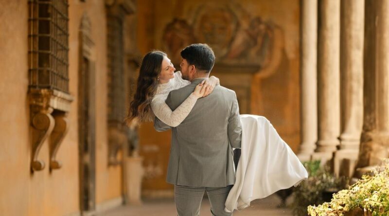 Photoshoot in Rome for couples - The Photography, Editing, and Delivery Process