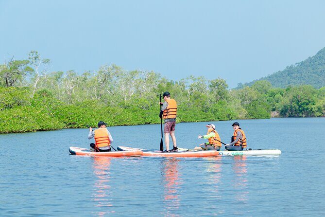 Phu Quoc Trekking and Saddle Up Board in Rach Tram River - Transportation, Group Size, and Practicalities