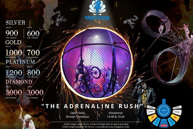 Phuket Circus : The Adrenaline Rush Show Tickets (Aqua Circus) - Authentic Experiences and Traveler Feedback