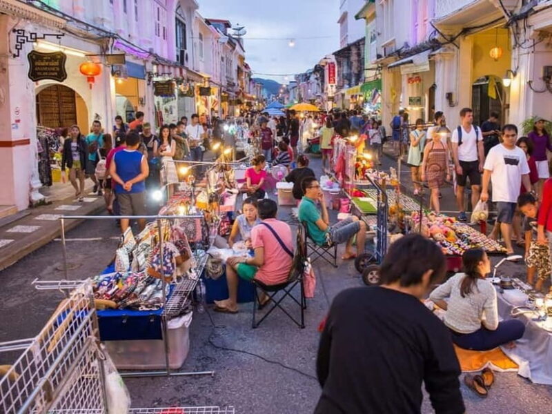 Phuket City Tour with Night Market Visit & Elephant Feeding - Key Points
