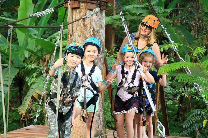 Phuket Flying Hanuman World Adventure  Zipline Jungle Experience - Key Points