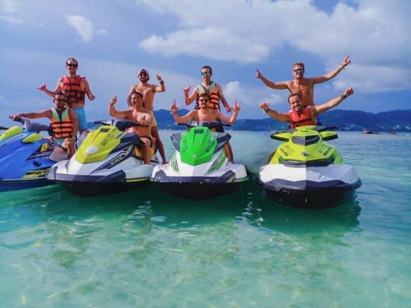 Phuket: Jet Ski Tour Patong Beach with 9 Check-in Points - Key Points