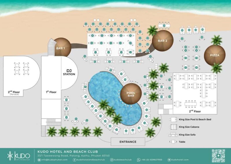Phuket: Kudo Beach Club Entry with Set Menu - Key Points