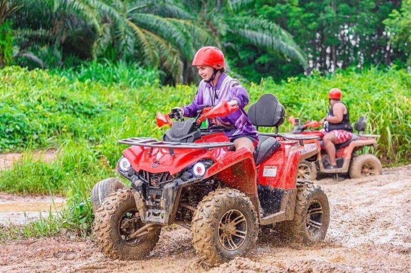 Phuket: Old Town sightseeing +ATV 30Min +Zipline 15Platforms - The Adventure Begins: ATV and Zipline