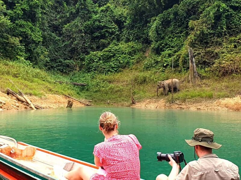 Phuket or Anywhere: 2-Days Cheow Lan Lake & Raft-Resort-AIR - Itinerary Breakdown: Day 2