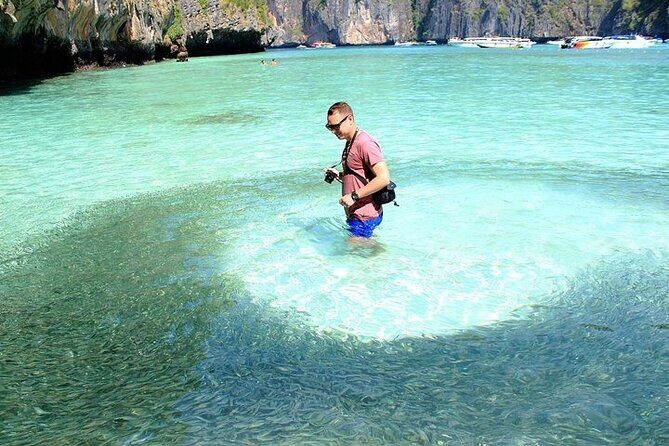 PHUKET: Phi Phi Island by Luxury Cruise"Exc. Gold Class VIP"Lunch - Lunch and Rest in Phi Phi Don