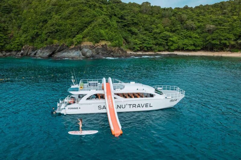Phuket: Phi Phi, Maya & Khai Luxury Power Catamaran Day Tour - Key Points