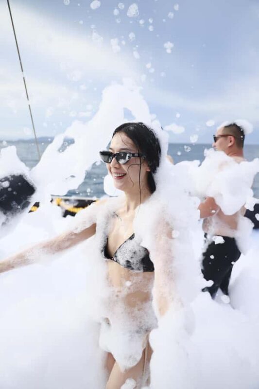 Phuket: Racha & Coral Island Catamaran Tour With Foam Party - The Itinerary in Detail