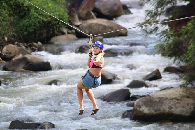 Phuket Rafting ATVing Flying Fox Full Day Activities By VIP Mini Van - Authenticity and Practicality