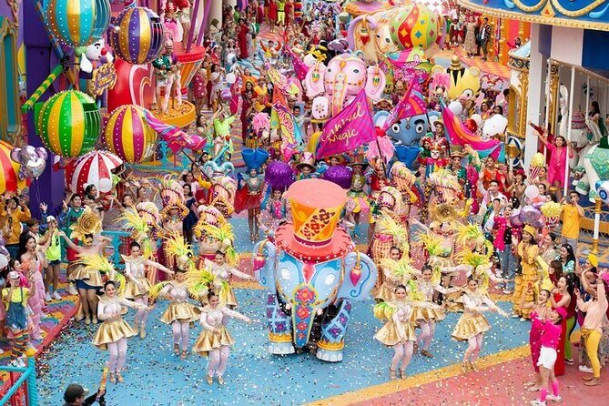 Phukets Dazzling Spectacle: Carnival Magic Theme Park Experience - Transportation and Practical Details