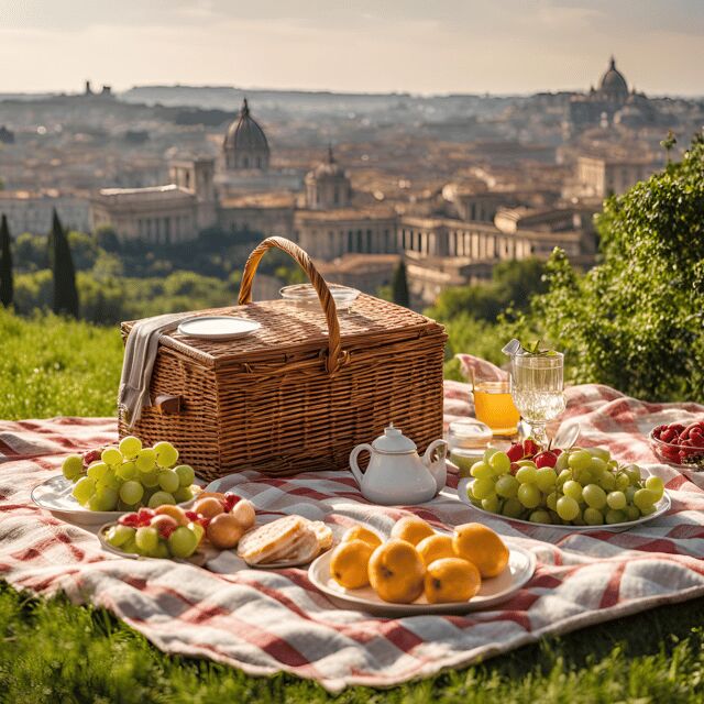 Pic-Nic in Rome with a view of the city based on typical products - A Closer Look at the Itinerary and Highlights