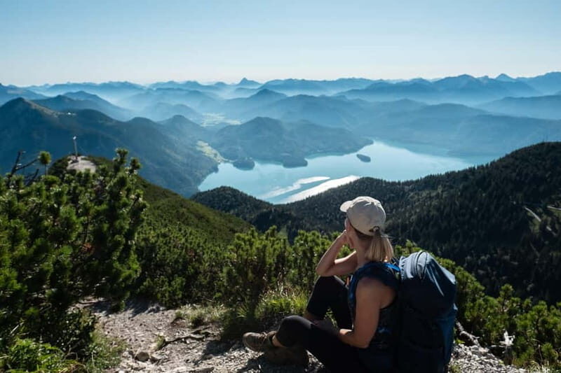 Pick-up from Munich: Sunset over-night hike Bavarian Alps - Sunset Spectacle at Herzogstand