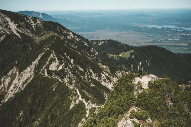 Pick-up from Munich: Sunset over-night hike Bavarian Alps - The Scenic Ridge Walk to Heimgarten