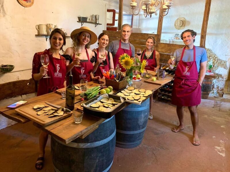 Pick Vegetables at the farm & Cook pasta - An In-Depth Look at the Tuscan Farm-to-Table Tour