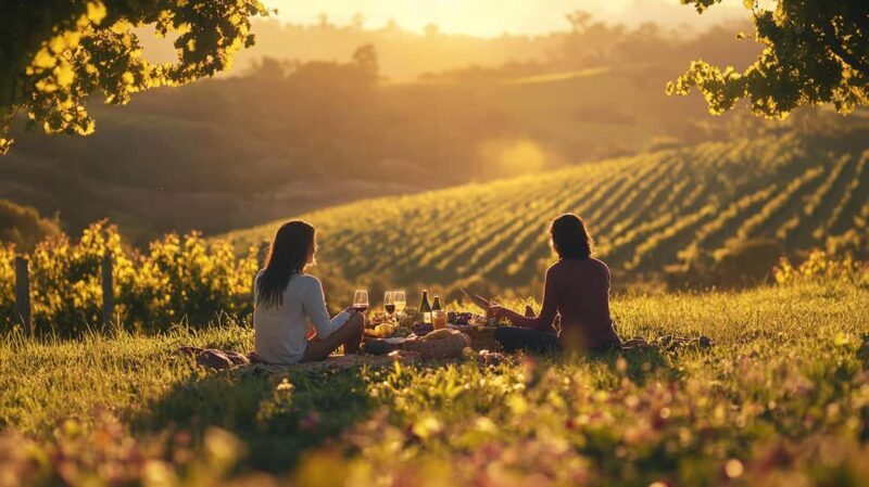 Picnic among the rows of Vernaccia di San Gimignano - An In-Depth Look at the Experience