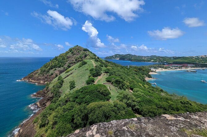 Pigeon island beach break and Fort Rodney hike with lunch. - Key Points