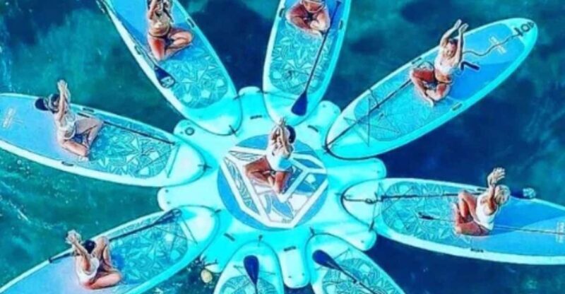 Pilates on stand up paddle and tour with pick up point - Key Points