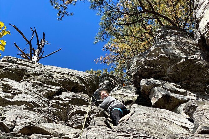 Pilot Mountain Rock Climb with a Certified Guide - Key Points