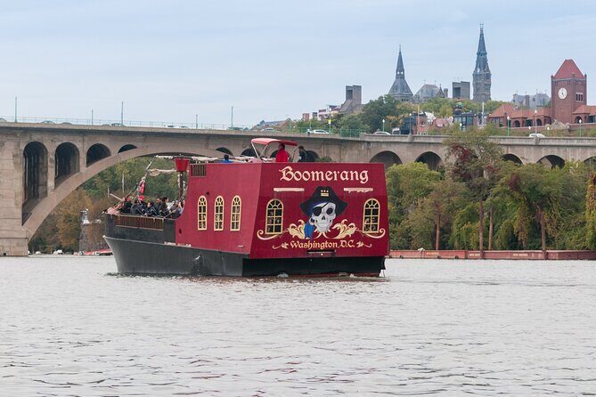 Pirate Ship Treasure Hunt Cruise along Potomac (Family-Friendly) - Key Points