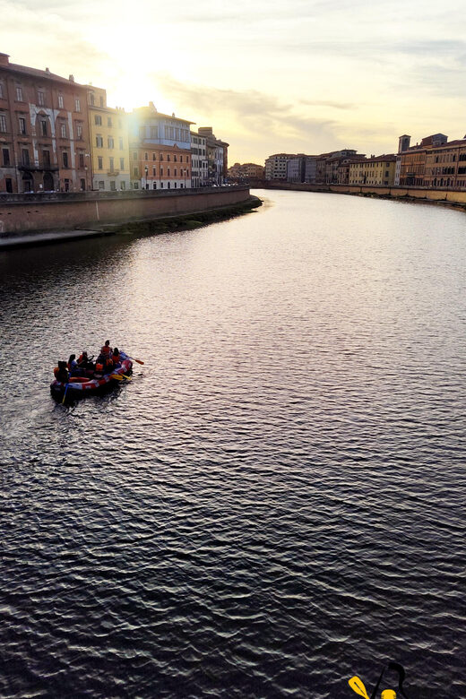 Pisa: rafting tour with aperitif - Key Points