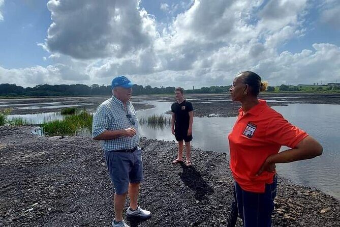 Pitch Lake and the Hanuman Murti, Temple in the Sea. Tour - Discover Trinidad’s Natural and Cultural Gems with the Pitch Lake and Hanuman Murti Tour