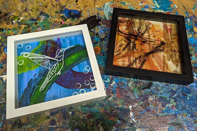 Play with Paint Wildlife Shadow Box Art Class in Estes Park - Final Thoughts