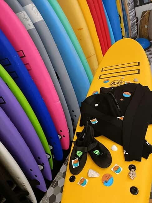 Playa de Las Américas: Surf Equipment for Rent - The Experience on the Sand and in the Water