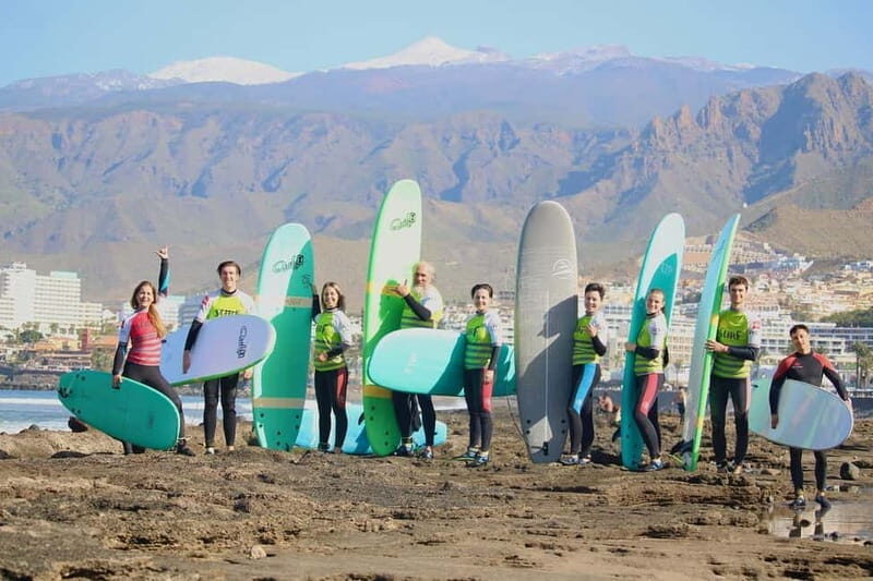 Playa de Las Americas: Surfing Lesson with Photo Analysis - Key Points