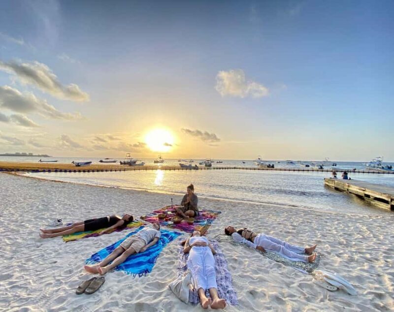 Playa Del Carmen: Sunrise Beach Sound Bath with Bronze Bowls - Key Points