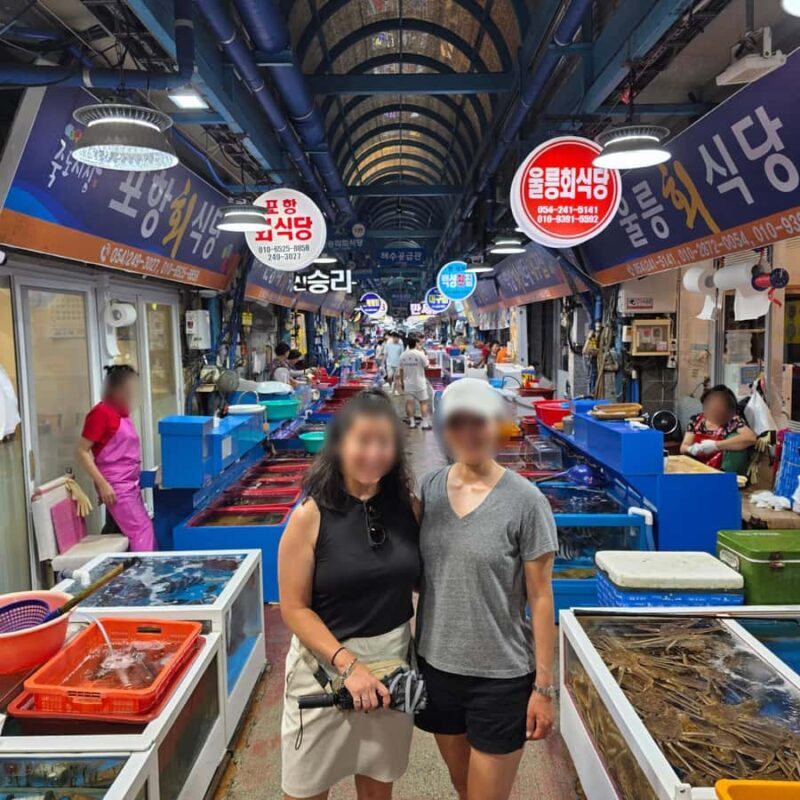 Pohang Best Customized Private Tour with Tour guide - Starting at Jukdo Fish Market: Korea’s Coastal Seafood Hub