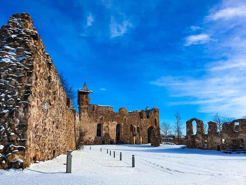 Pokaini stone agglomerates, Dobele castle, children park - Key Points