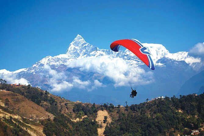 Pokhara: 30-Minute Paragliding Adventure with pick up/drop off - The Sum Up