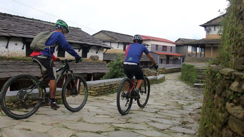 Pokhara: Australian Base Camp Enduro Mountain Biking Tour - Continuing the Ride