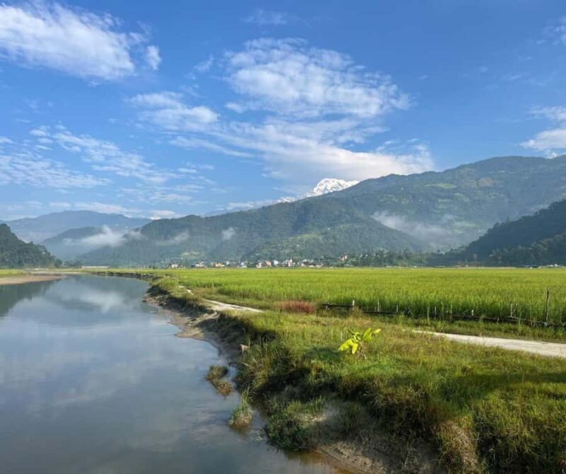 Pokhara: Sunrise, Mountain Biking, and Rafting Tour - Key Points