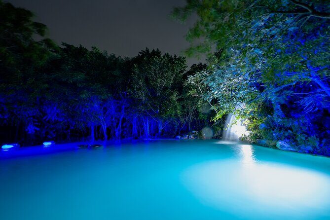 Polaris At Night, Waterfall Pool + Surf & Turf Dinner - A Night Under the Stars: Polaris Adventure at Bávaro Park