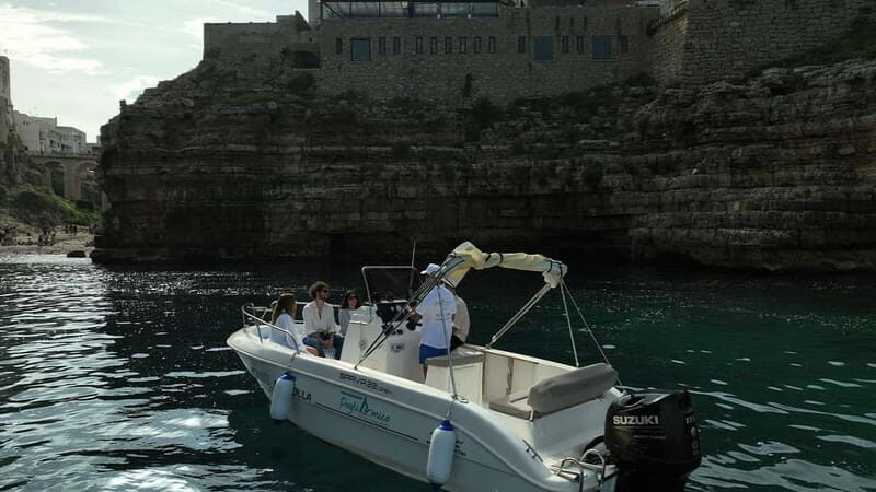 Polignano a Mare by Boat: Sea Caves & Apulian Aperitif - The Itinerary in Detail
