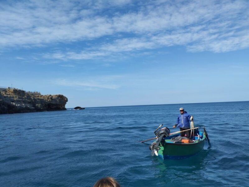 Polignano a Mare: Speedboat Cruise to Caves with Aperitif - The Crew and Guide