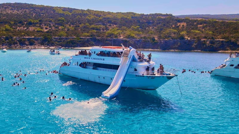 Polis: Paphos & Blue Lagoon Boat Cruise with Waterslide - An Honest Look at the Experience